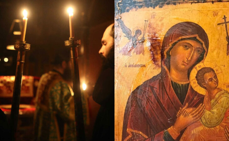 Σεισμός στην Κρήτη: Σημείο του Σταυρού εμφανίσθηκε σε εικόνα της Παναγίας