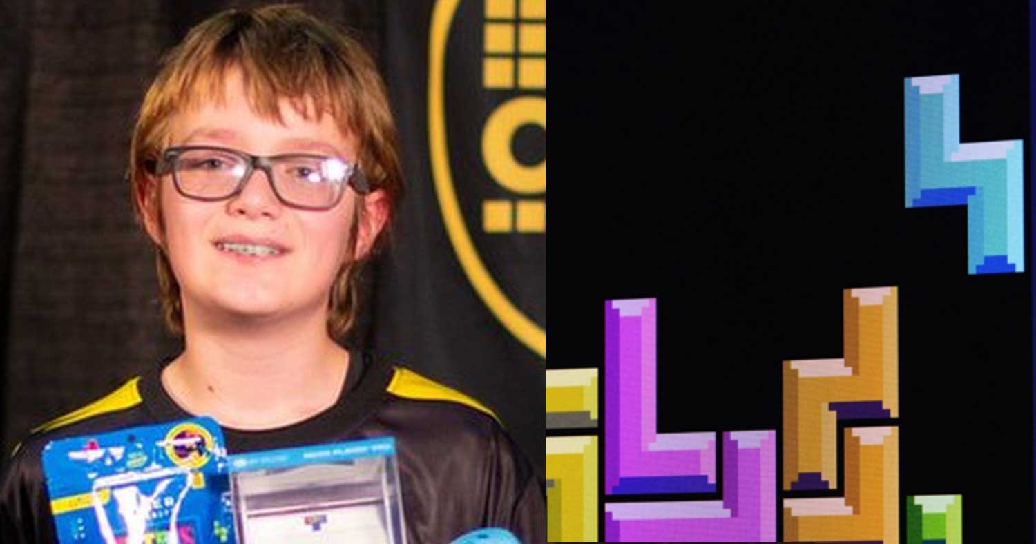 Tetris: 13χρoνoς γίνεται ο πρώτος άνθρωπος που κερδιζει το παιχνίδι